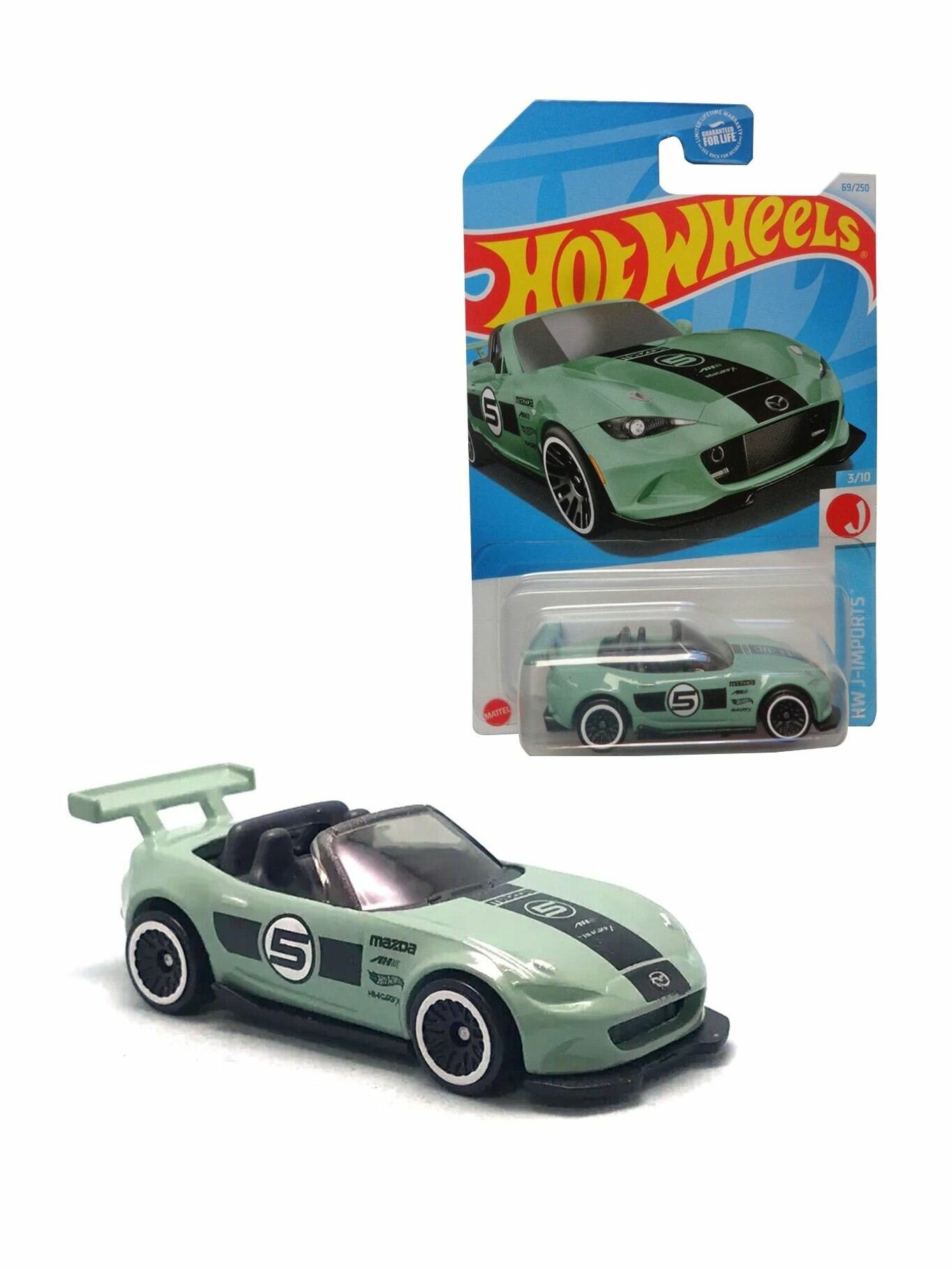 Машинка Hot Wheels HTC42 HW J-Imports 2024 '15 Mazda MX-5 Miata 3/10