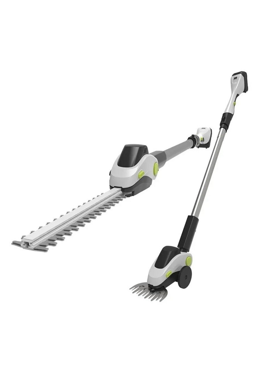 Кусторез садовый аккумуляторный с удлиняющей штангой