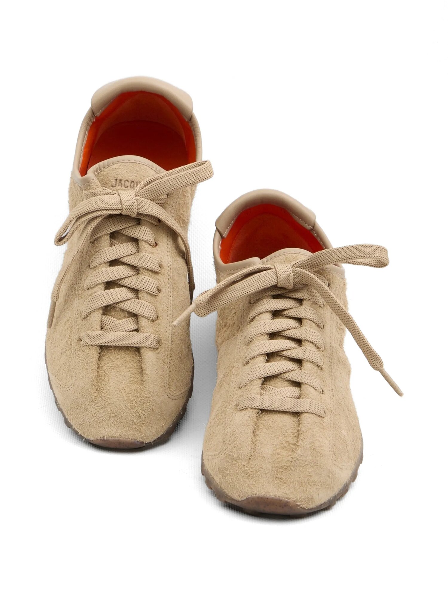 Кроссовки Jacquemus Suede lace-up sneakers, размер 36 — фото 1