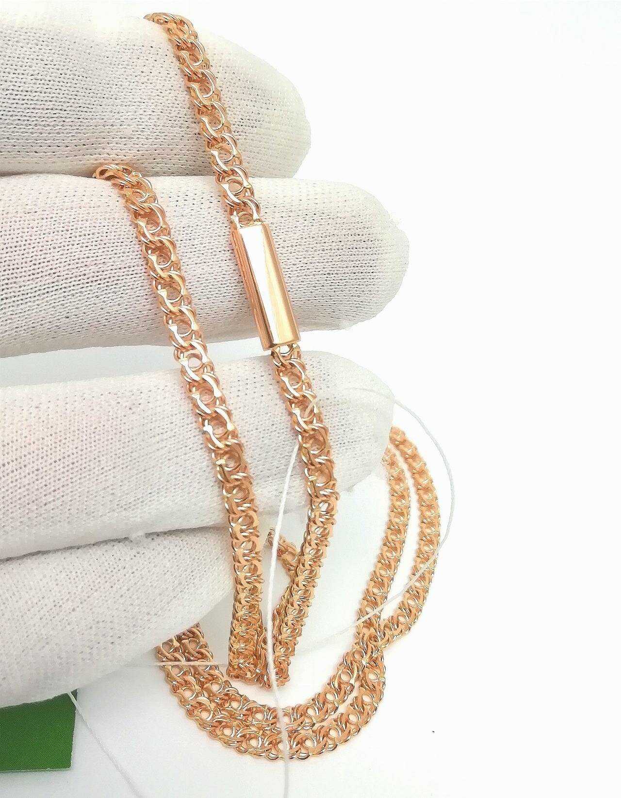 Цепь красное золото, 585 проба