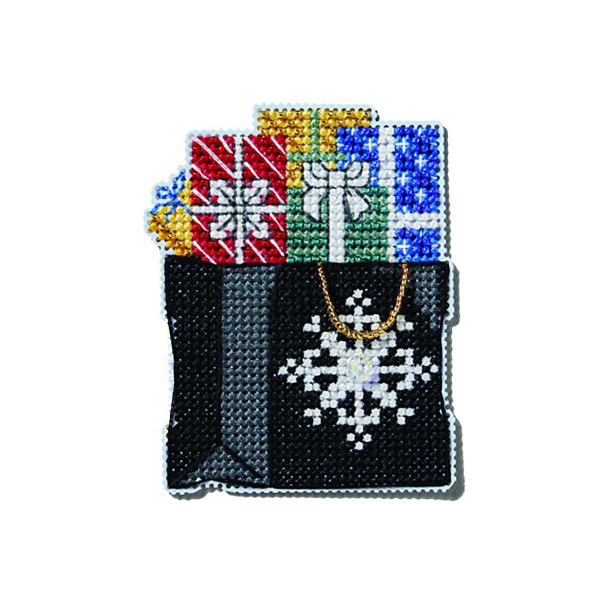 Набор для вышивания MILL HILL "Черная пятница", в технике счётный крест и вышивка бисером MH182432