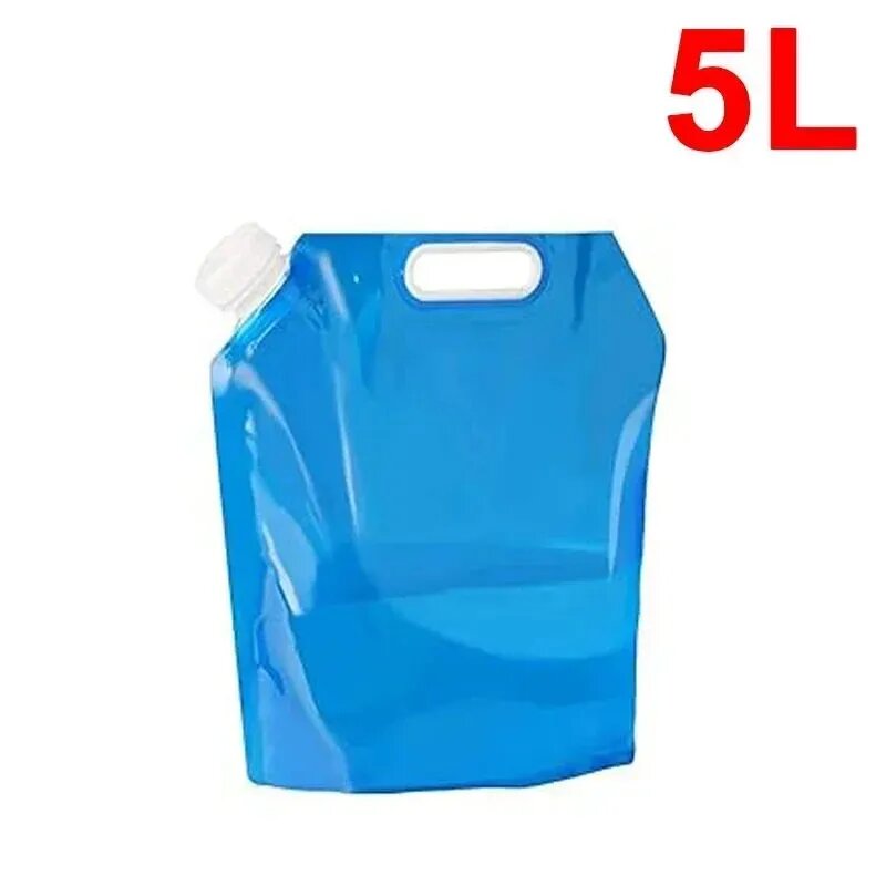 Высокопроизводительный уличный водяной мешок 5/10 л, складной , безопасный герметичный контейнер, легкий для хранения питьевой воды