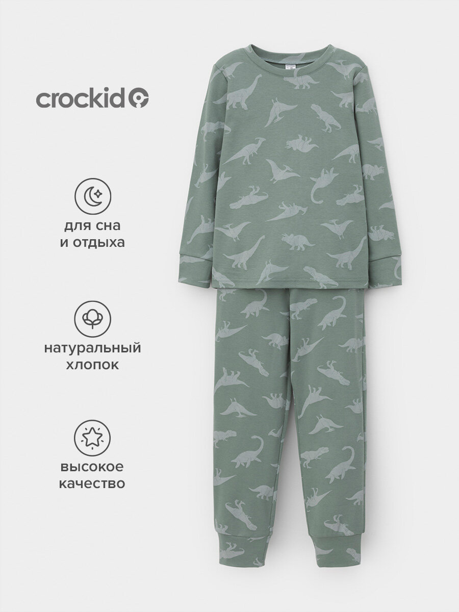 Пижама К 1552/полынь,древние динозавры