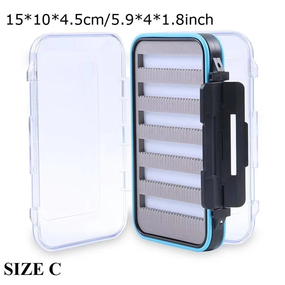 MAXIMUMCATCH DS водонепроницаемый бокс для мух 4 размеров SIZE C HB18A
