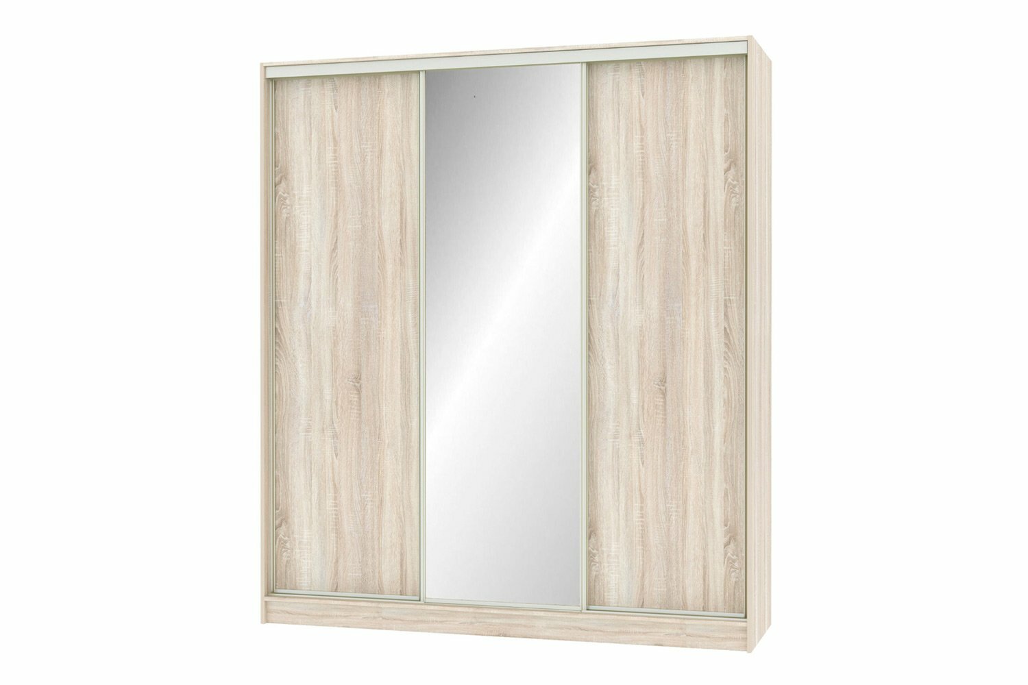 Шкаф-купе Hoff Home, 200х229,5х59,5 см, для одежды, ЛДСП, с зеркалом, цвет дуб сонома