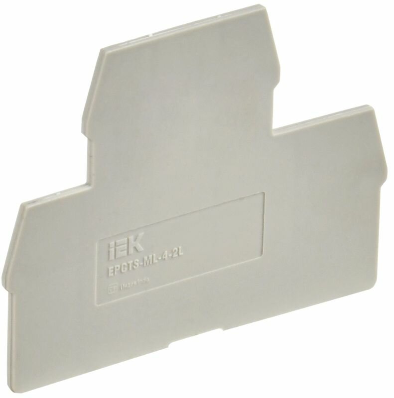 Заглушка для CTS-ML ARMAFIX 2 ур. 4кв. мм сер. IEK YCT13-00-2-K03-004-ZGL
