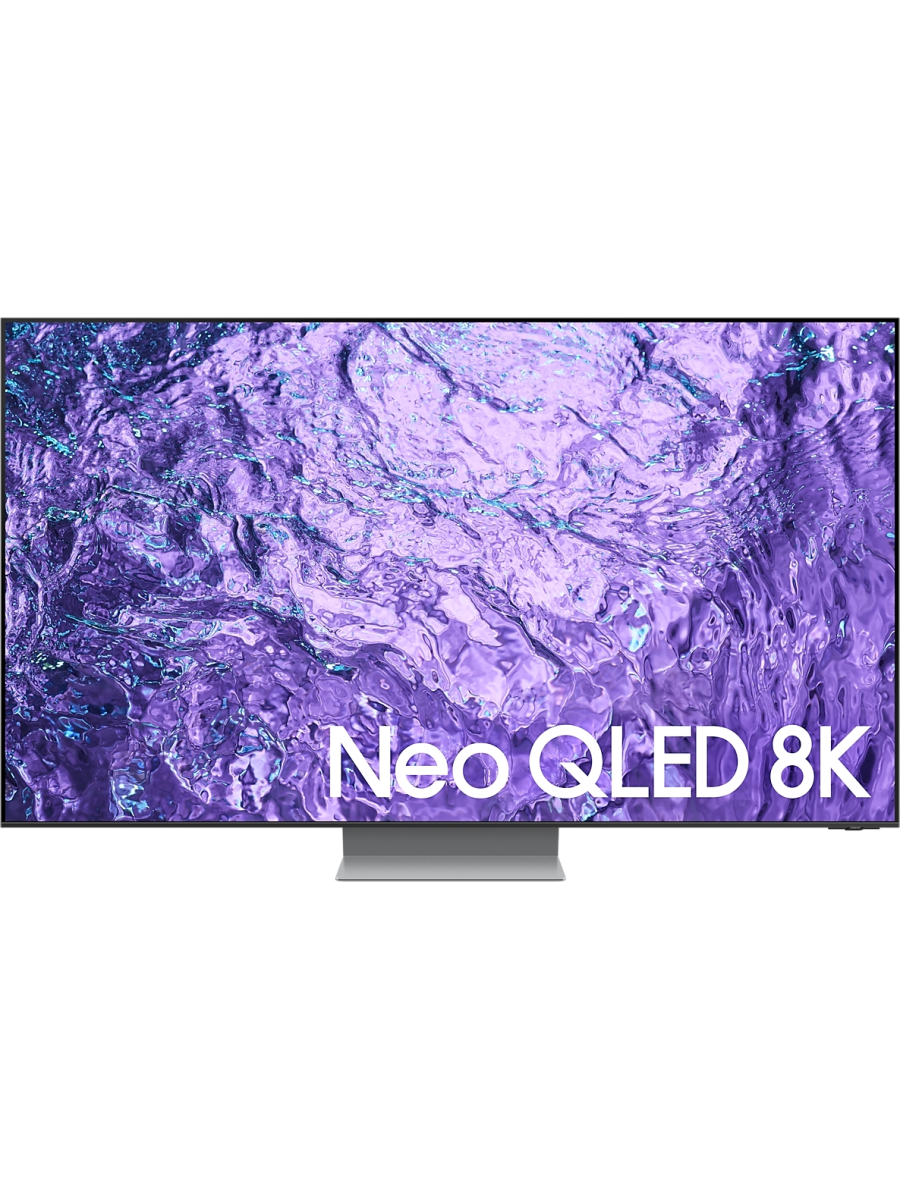 Телевизор Samsung QE55QN700CUXRU 55" QLED, 8K Ultra HD, чер. титан, смарт ТВ, Tizen OS