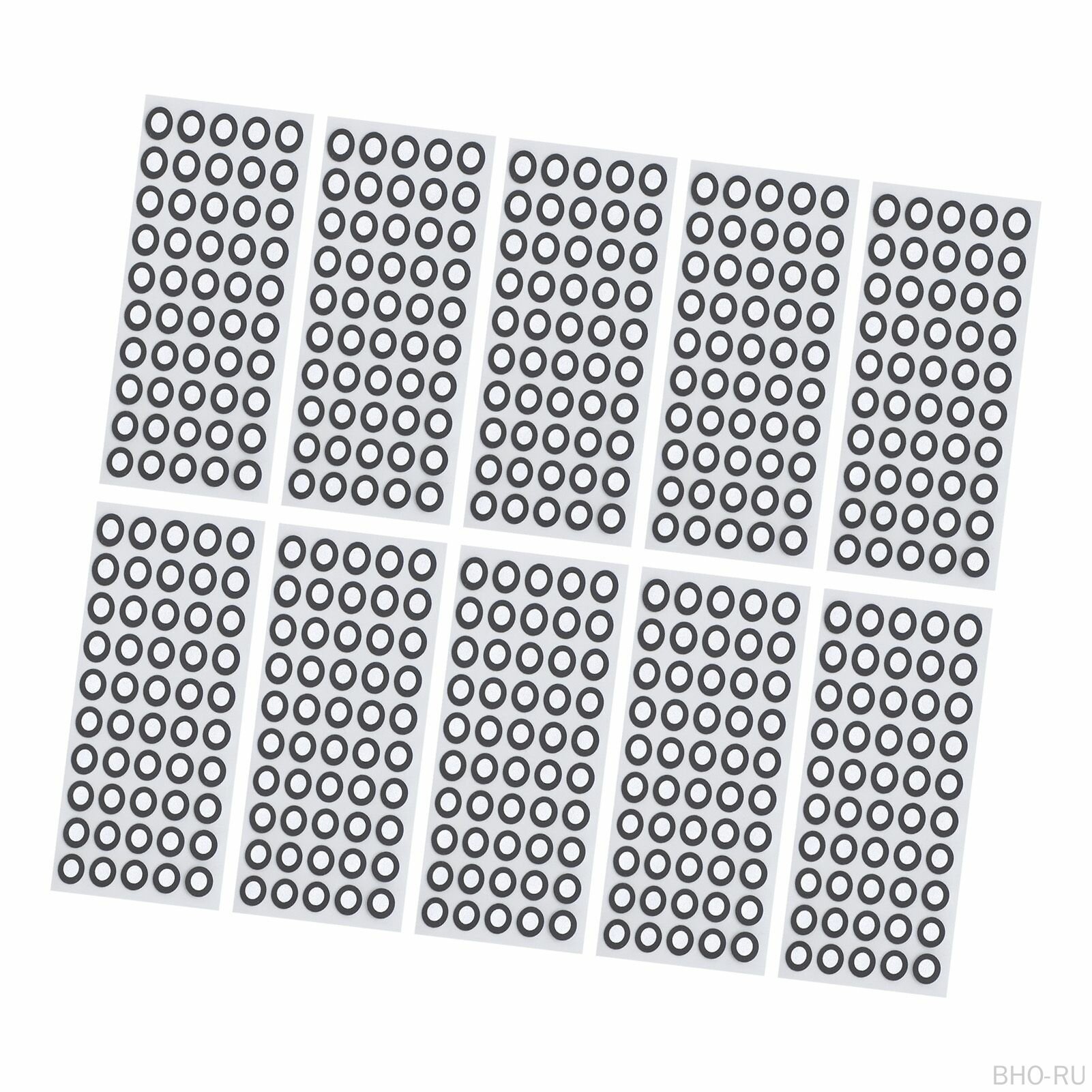 Маркеры для 3D сканирования ID с высокой отражательностью и сильной адгезией, предназначенные для точек отслеживания и референсных точек, упаковка в 1000 штук