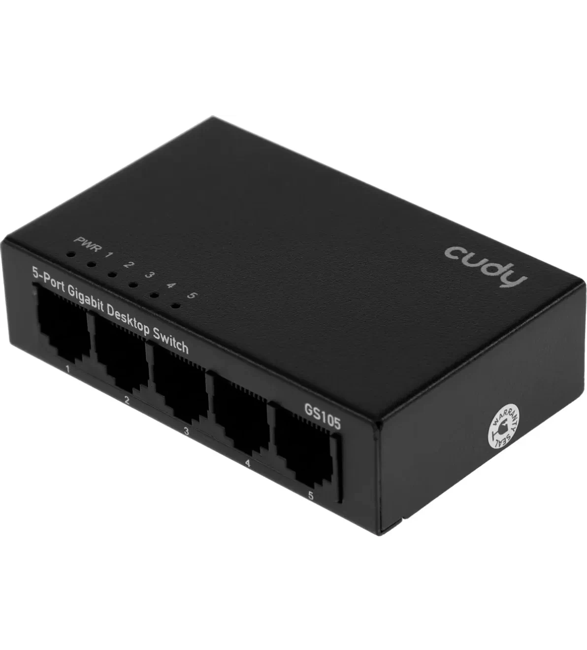 Коммутатор Cudy GS105, 5 гигабитных портов RJ45, металлический корпус