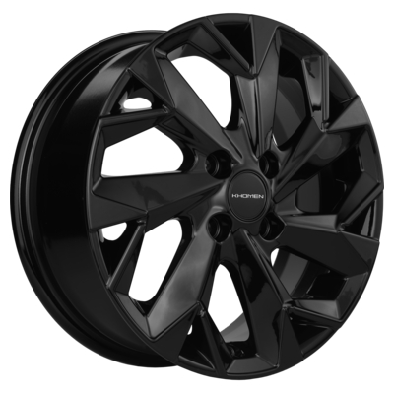 Диск колесный Khomen Wheels KHW1508 (Nexia) 6,0x15 4x100 Dia56.6 ET45 цвет Black