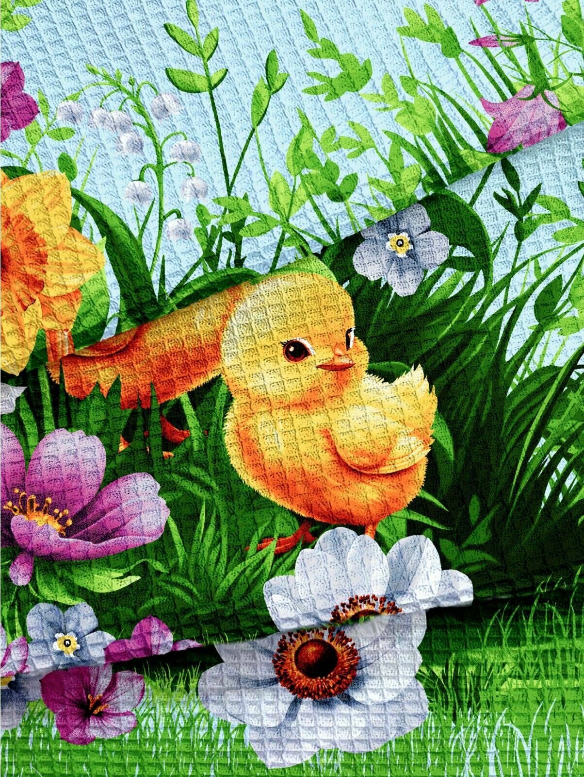 Вафельная ткань