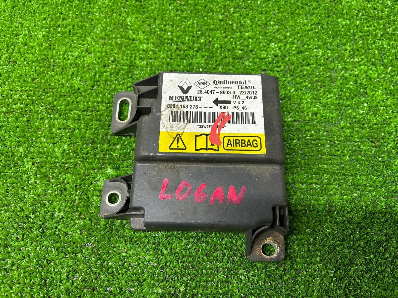 Блок управления SRS Renault Logan 1 седан 1.6 8V