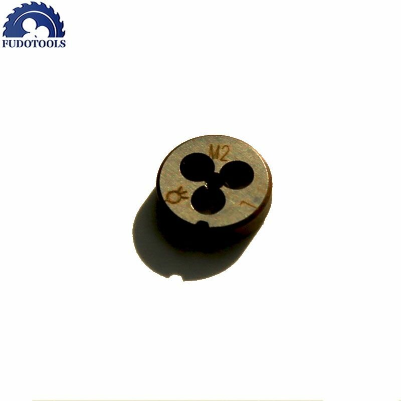 Плашка ручная с левой резьбой, М2,0х0,4, Сталь инструментальная, 1 штука, FUDO