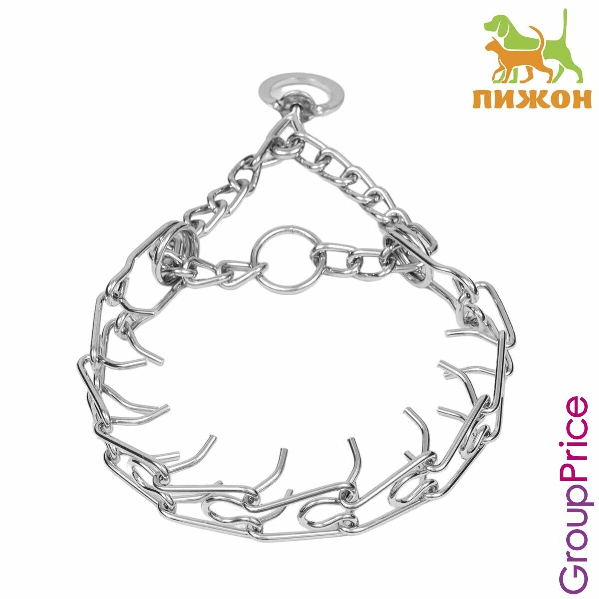 Ошейник - полуудавка строгий, 3 мм х 50 см Пижон