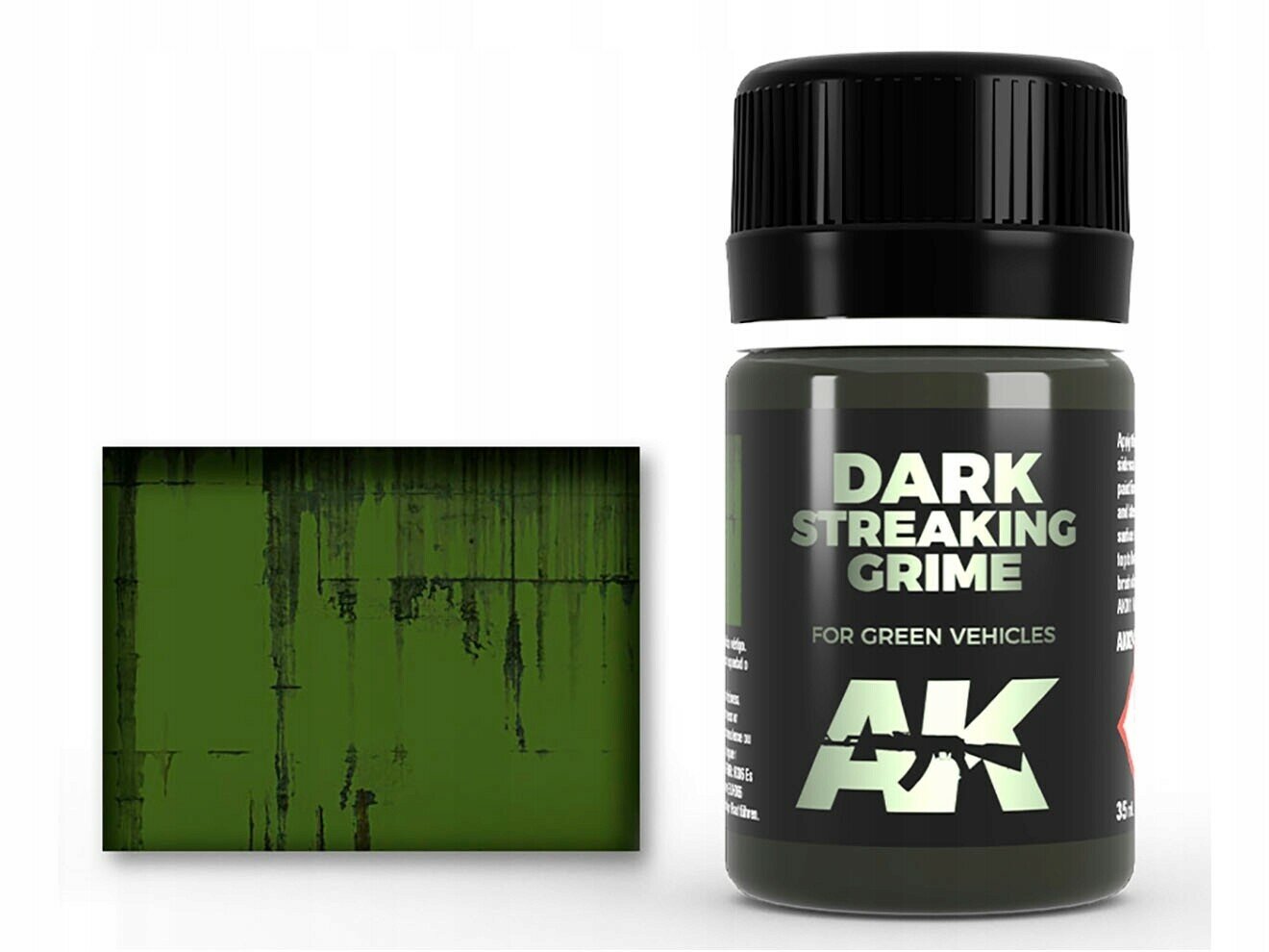 Аксессуар для Warhammer AK Interactive AK EFFECTS: Dark Streaking Grime AK024