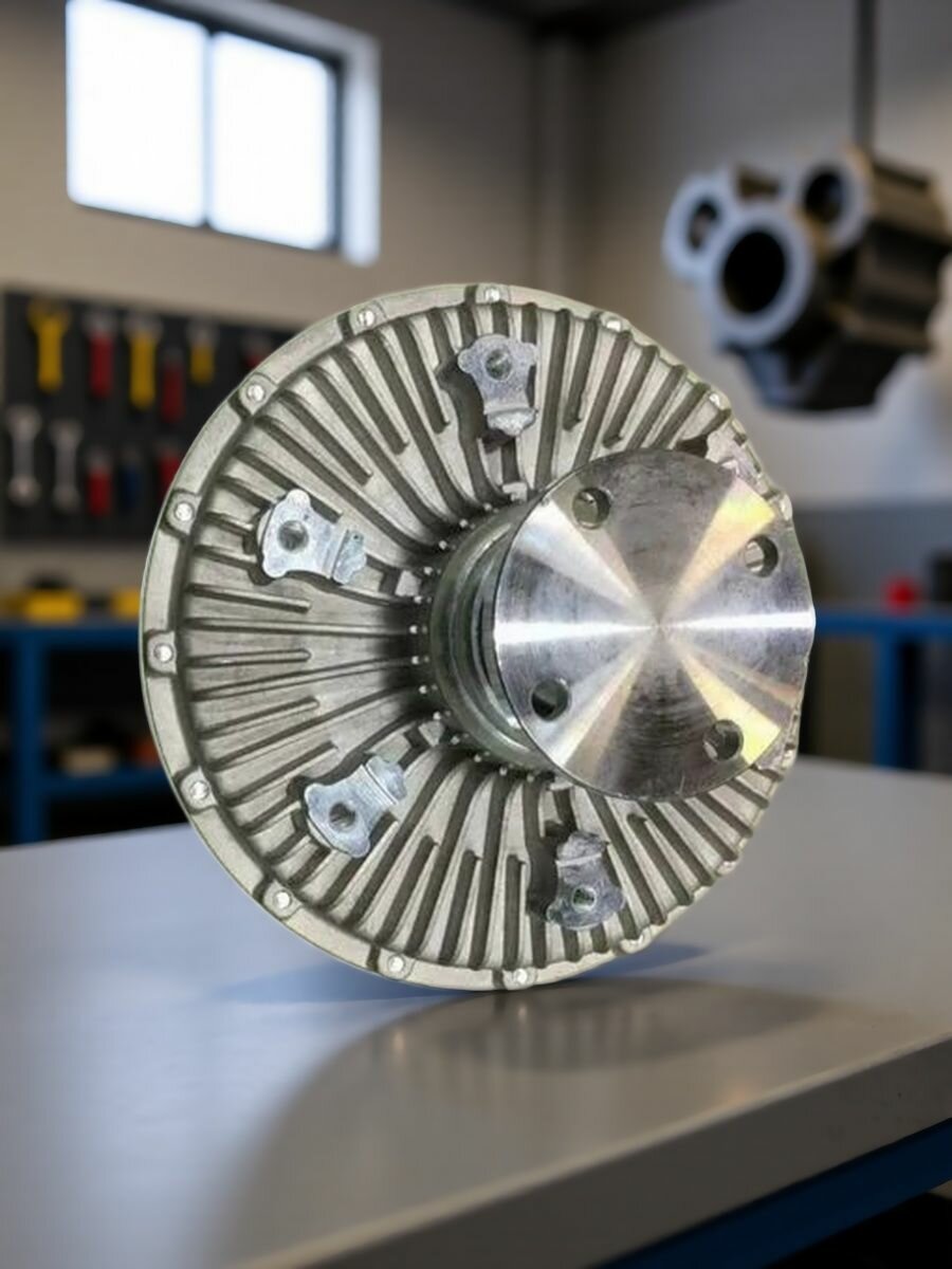 Вискомуфта привода вентилятора, муфта volvo FH16, диаметр 205