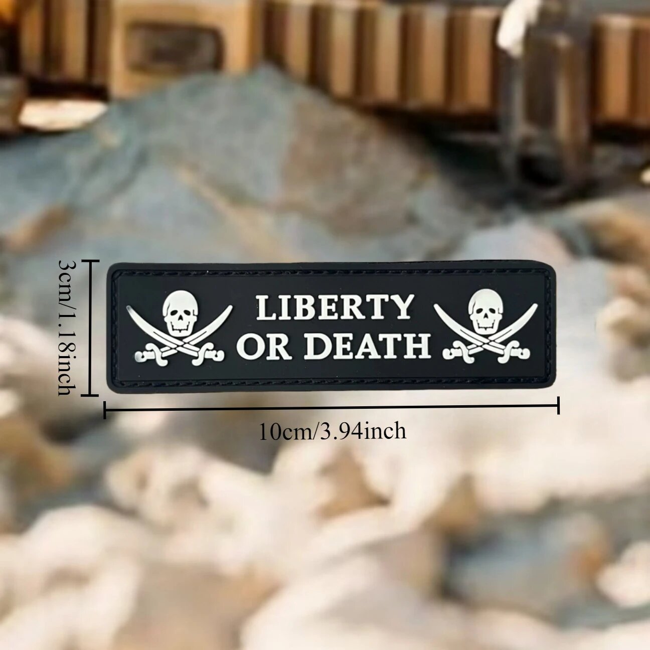 Свобода или смерть, Веселый Роджер, забавный значок мораля, нашивки из ПВХ для одежды, тактическая военная повязка на руку, наклейки на рюкзак на липучке