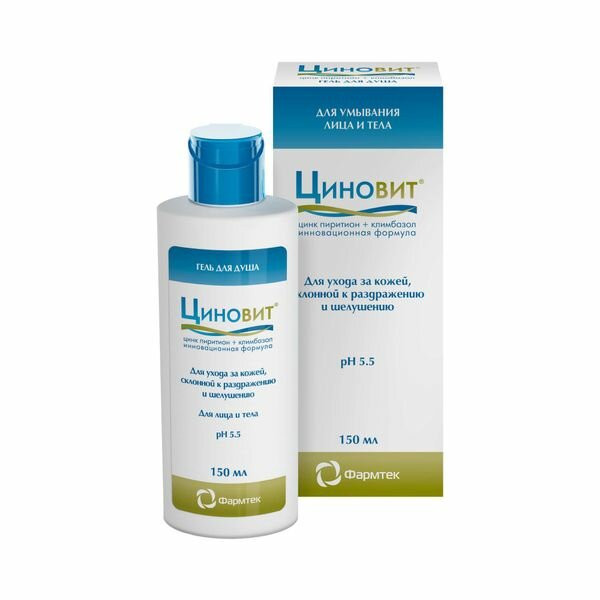 Гель для душа Циновит фл. 150мл