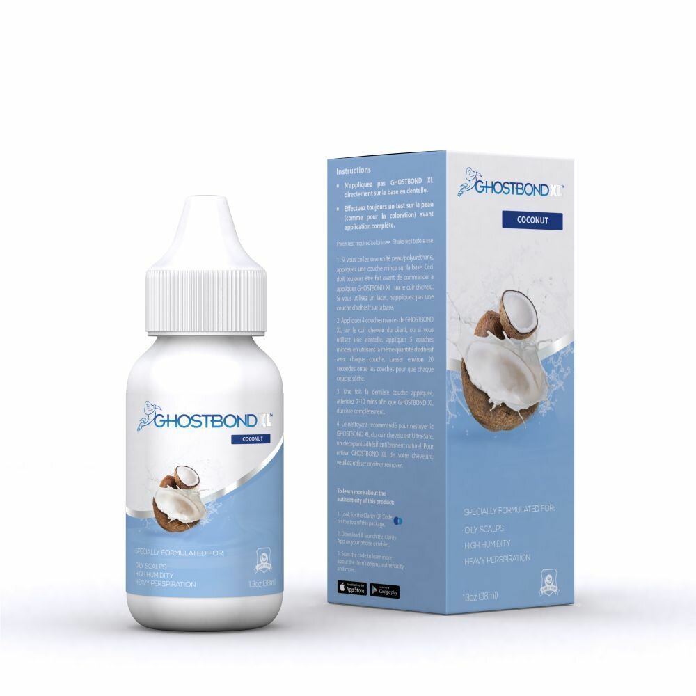 Клей для системы волос GhostBond XL Coconut (кокос), 38 мл