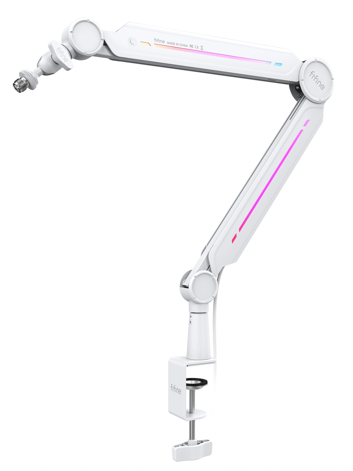 Микрофонная стойка Fifine BM66 PRO (White)