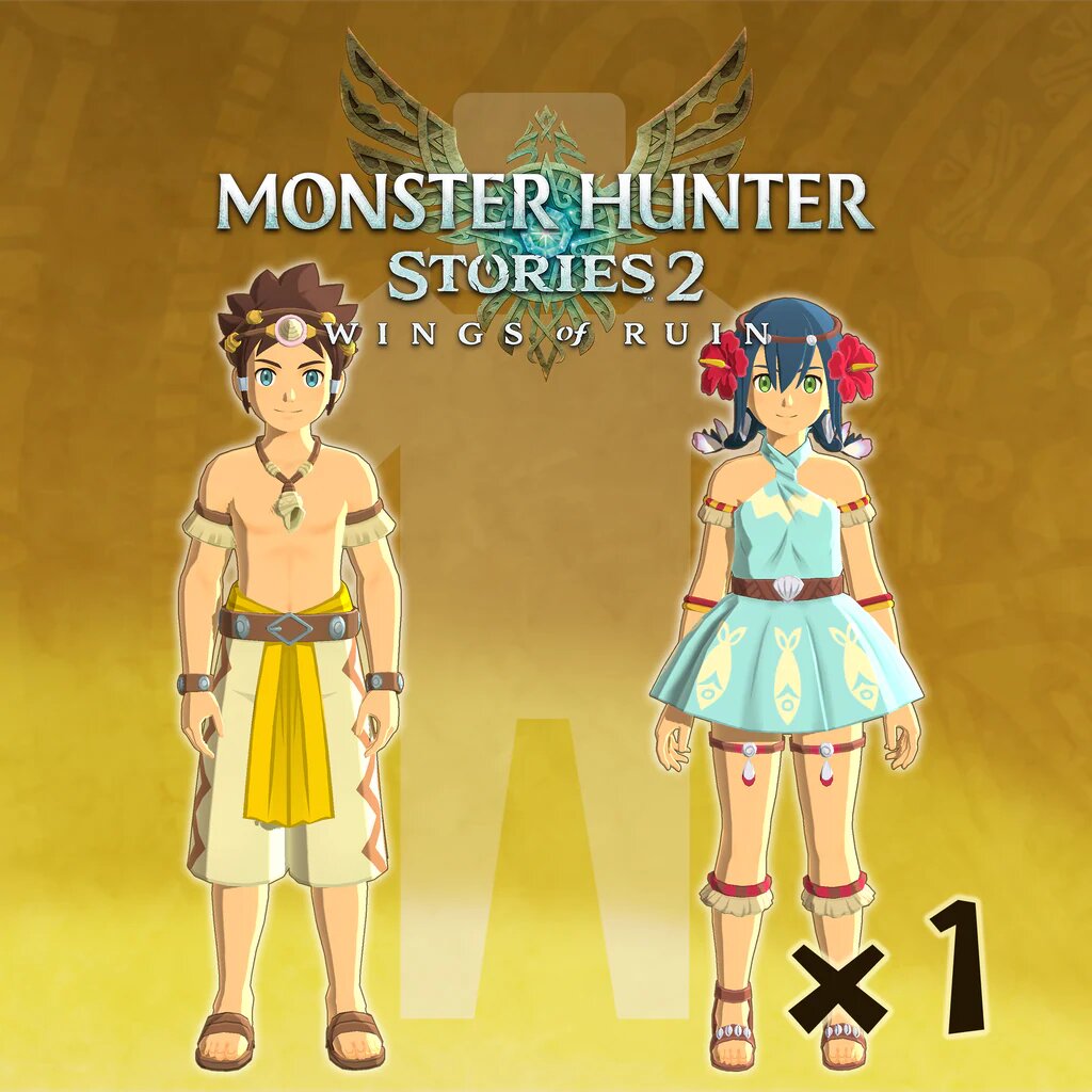 Дополнение Monster Hunter Stories 2: Wings of Ruin - Character Edit Ticket One-Pack, цифровое издание PlayStation 4, регион Индия / код пополнения баланса