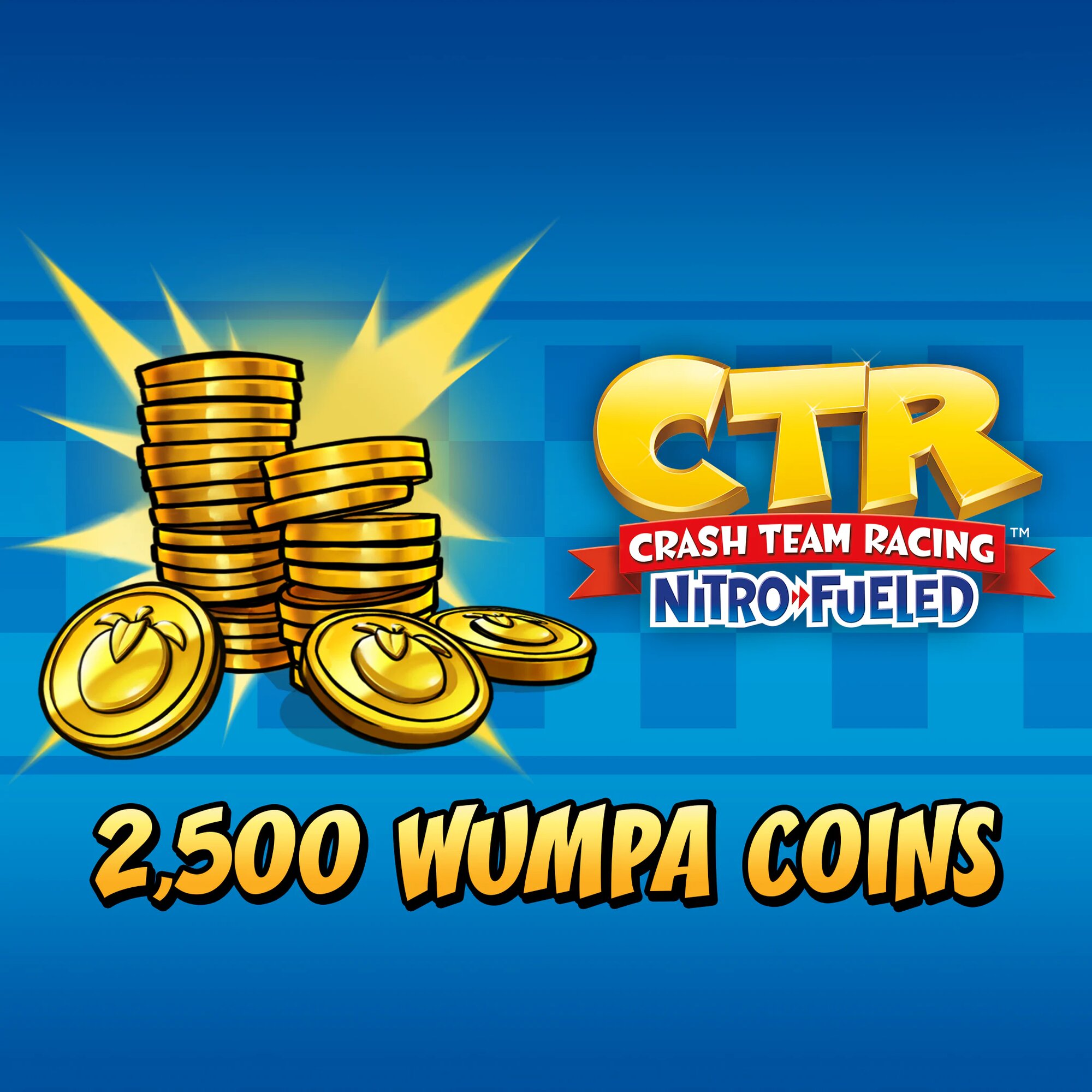 Дополнение Crash Team Racing Nitro-Fueled - 2500 Wumpa Coins, цифровое издание PlayStation 4, регион Турция / код пополнения баланса