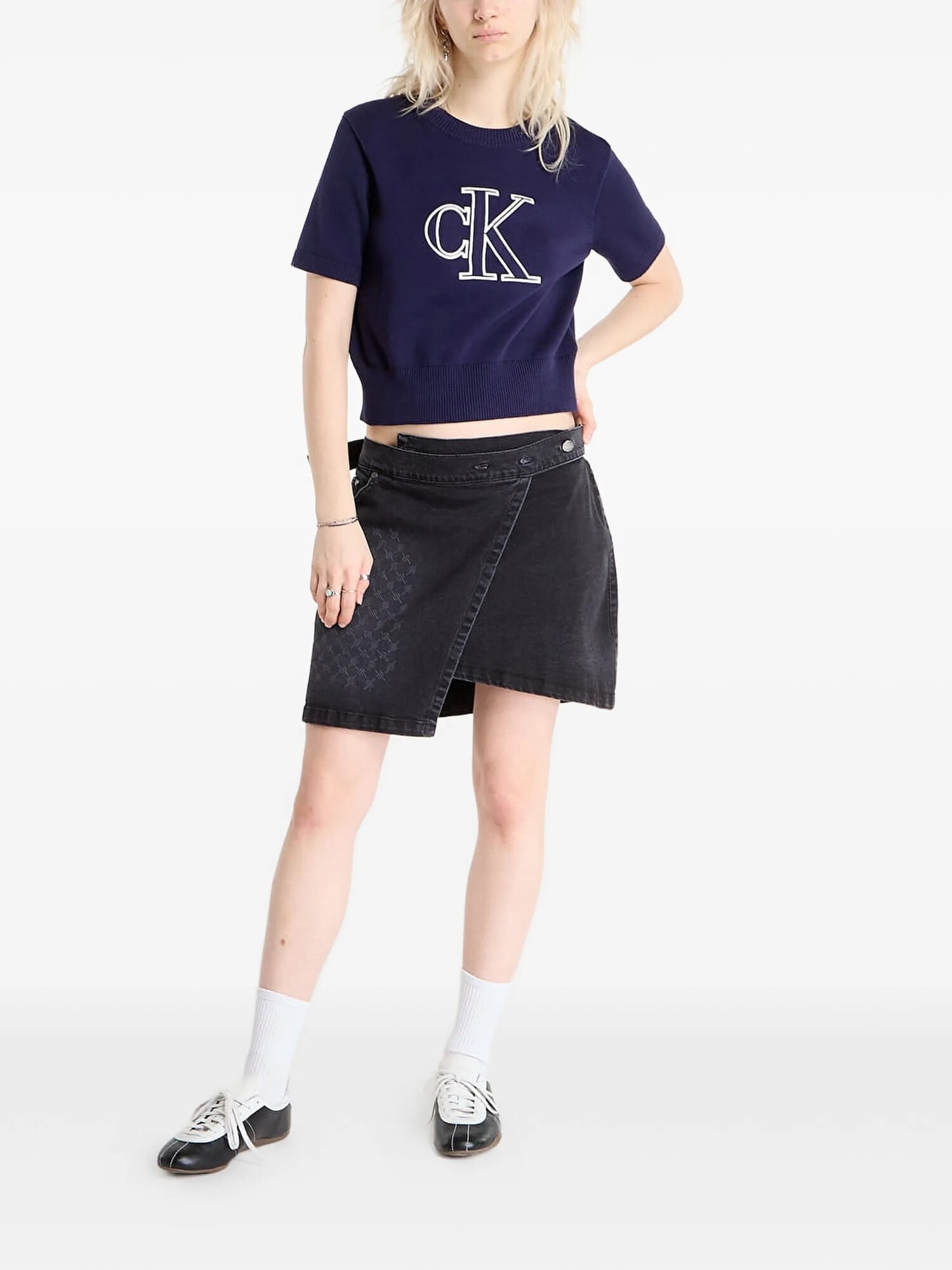 Топ Calvin Klein Jeans, размер 40 EU, purple — фото 1