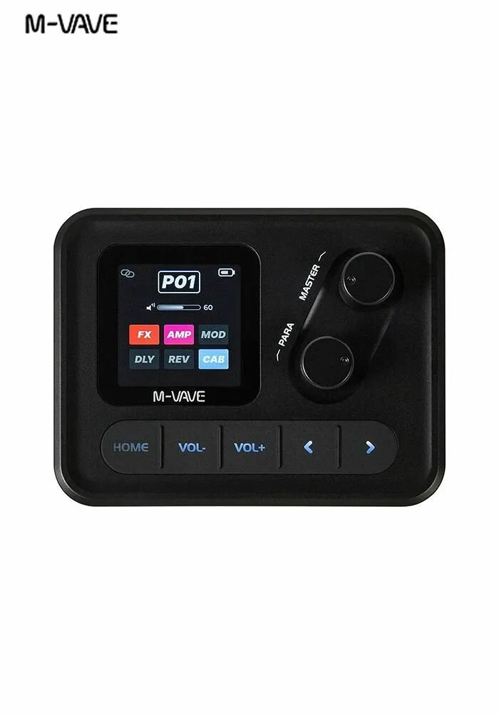 M-VAVE Pocket AMP Портативный мультиэффект-процессор для электрогитары/бас-гитары