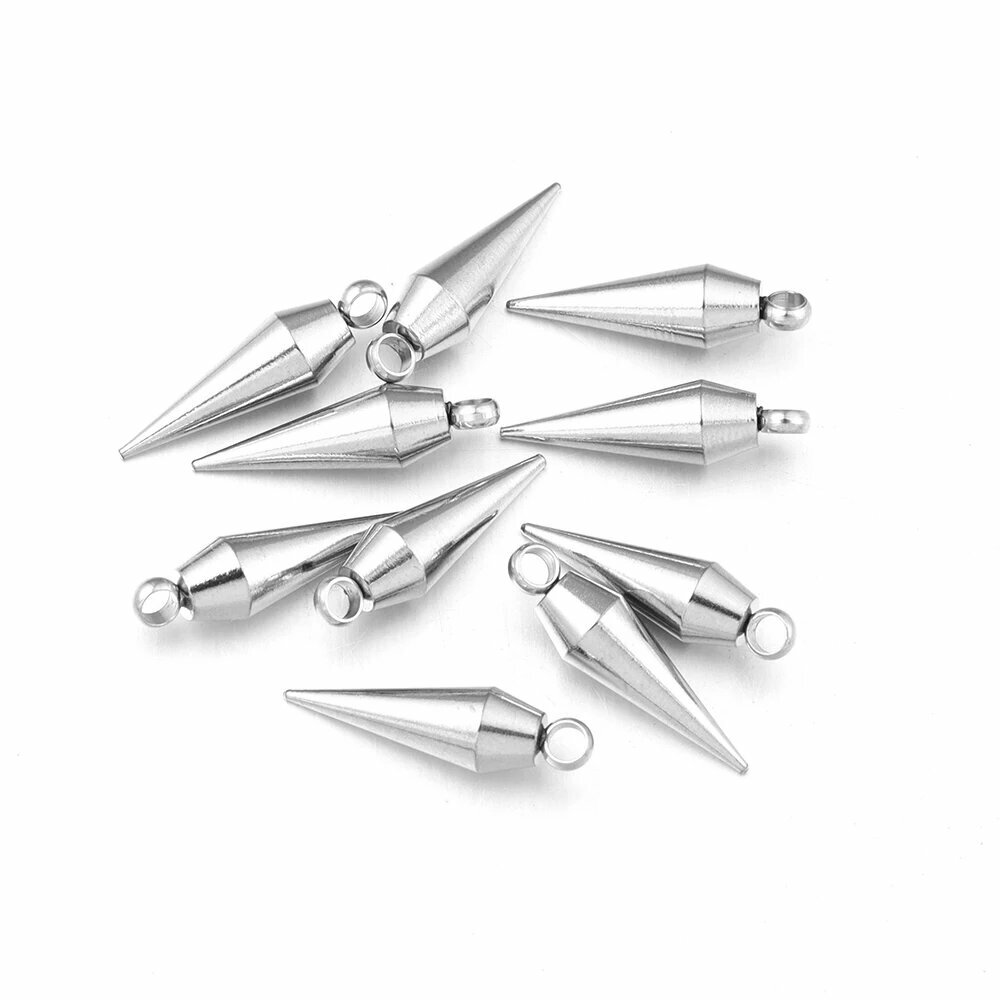 Подвески Tiparts из нержавеющей стали 10 шт.