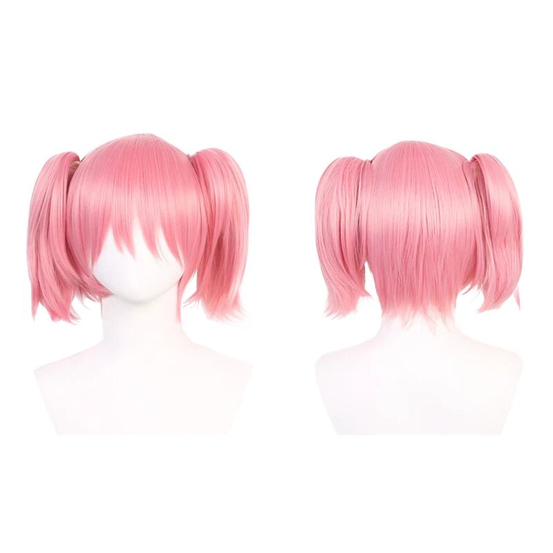 Синтетический парик CHUNUAN для косплея розового цвета 10 дюймов