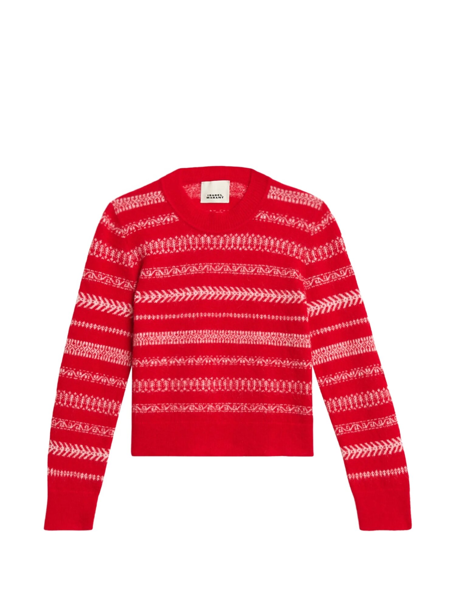 Свитер Amity jacquard knitted sweater