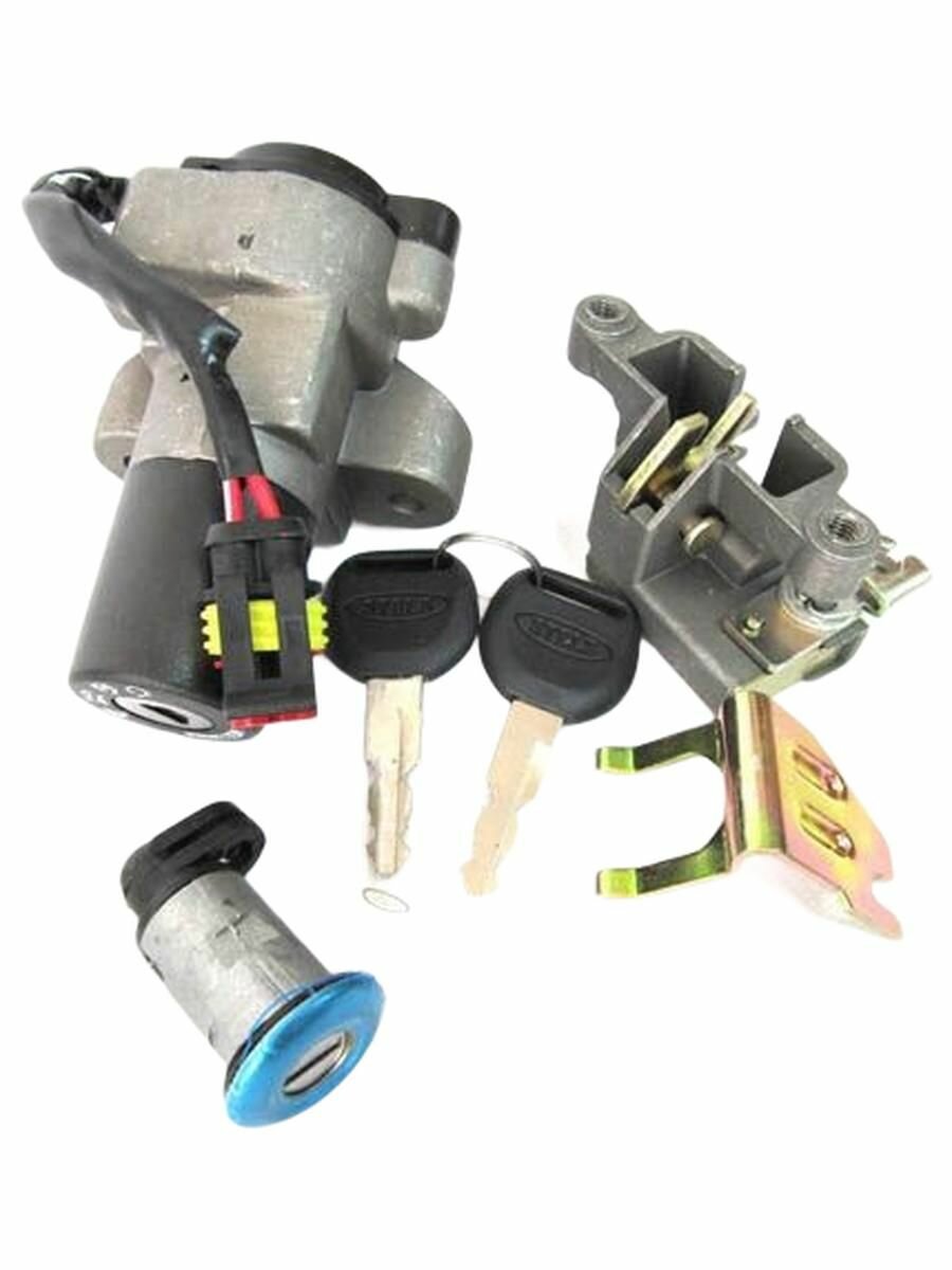 Замок зажигания, комплект, мотоцикл STELS Trigger 50, 88000D010002 (item:250)