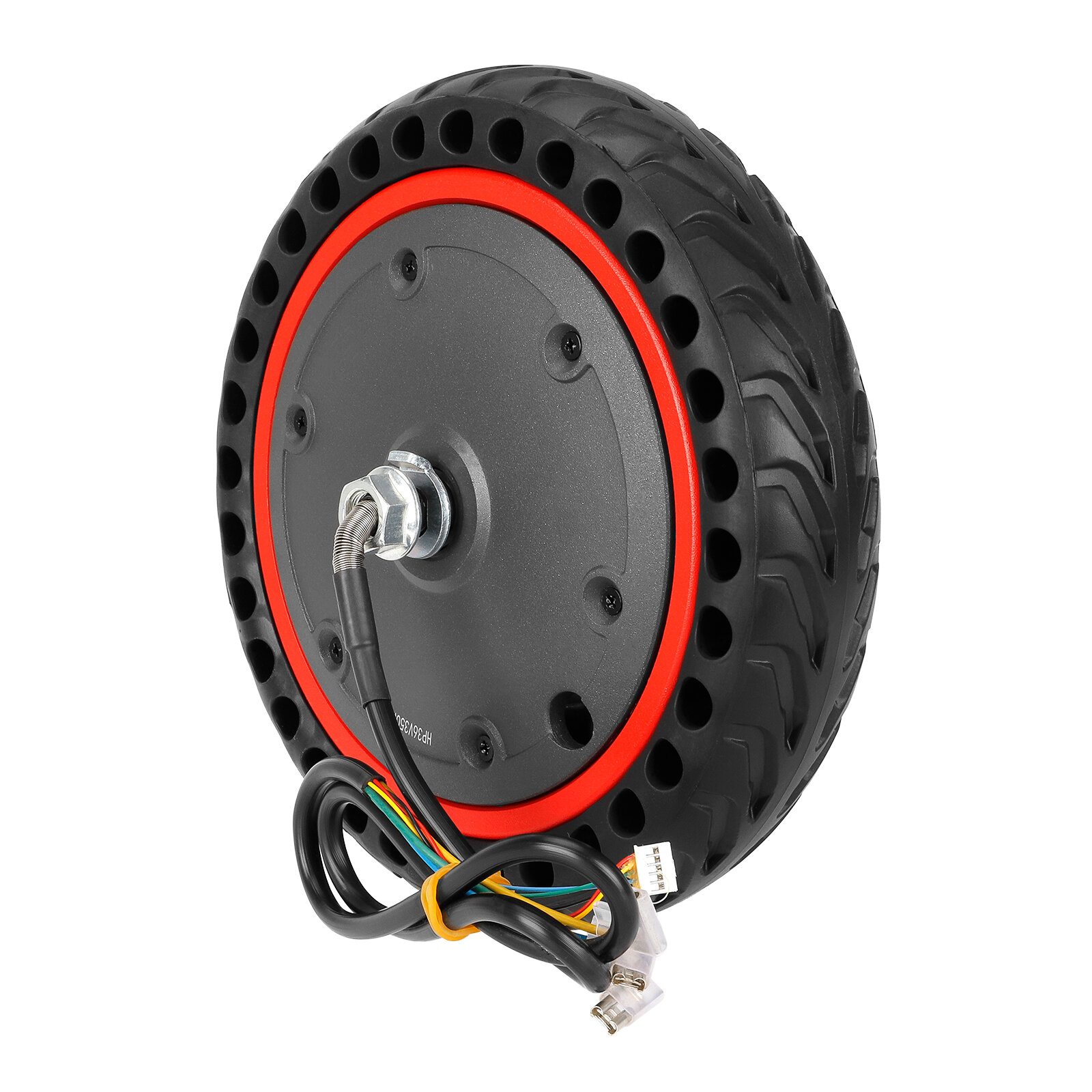 8.5 Inch Electric Scooter Motor 36V/350W Hub with Honeycomb Solid Tire Compatible M365 Pro Pro2 1S