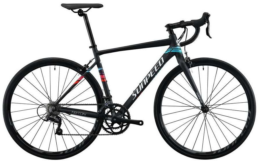 Шоссейный велосипед Sunpeed Triton (2026) 48 см" Черный