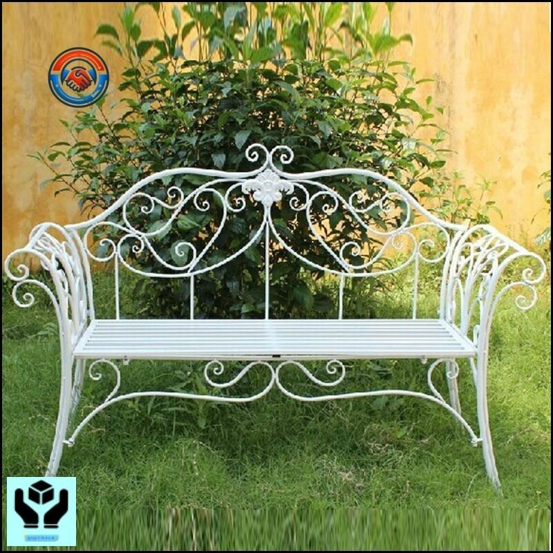 Эксклюзивное садовое кресло в стиле ретро из чугуна для балкона, веранды и зоны отдыха, прочная антикоррозийная мебель для кафе и открытых пространств