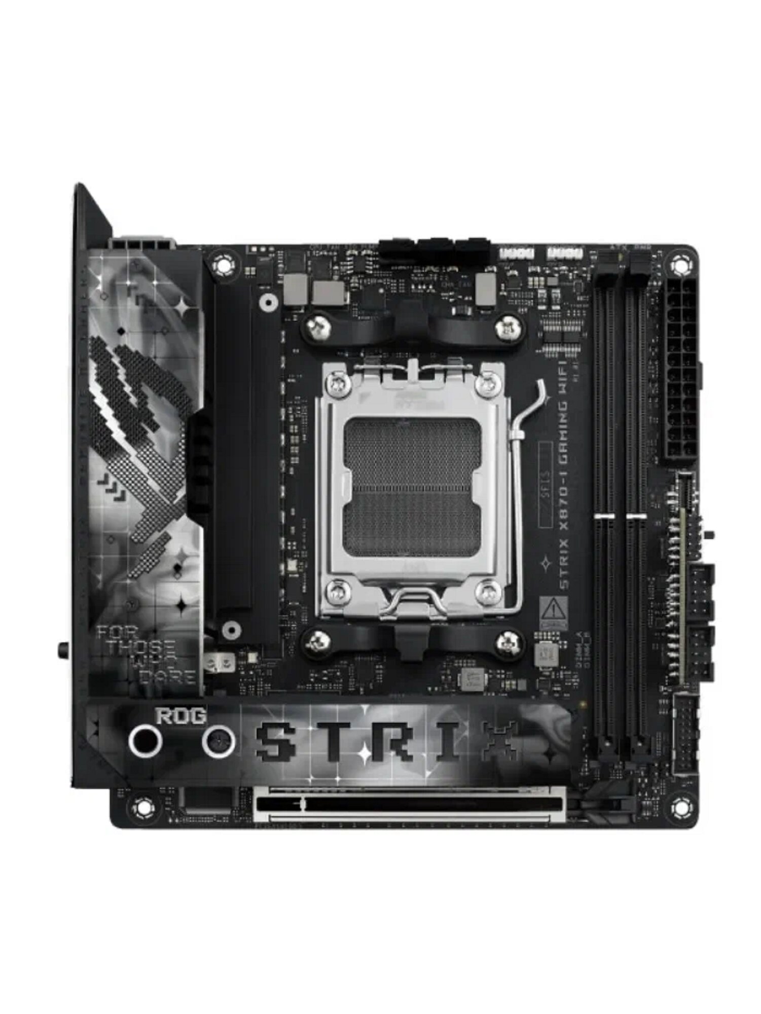 Материнская плата ASUS ROG STRIX X870-I GAMING WIFI Mini-ITX AM5 AMD X870 2xDDR5 (96ГБ)