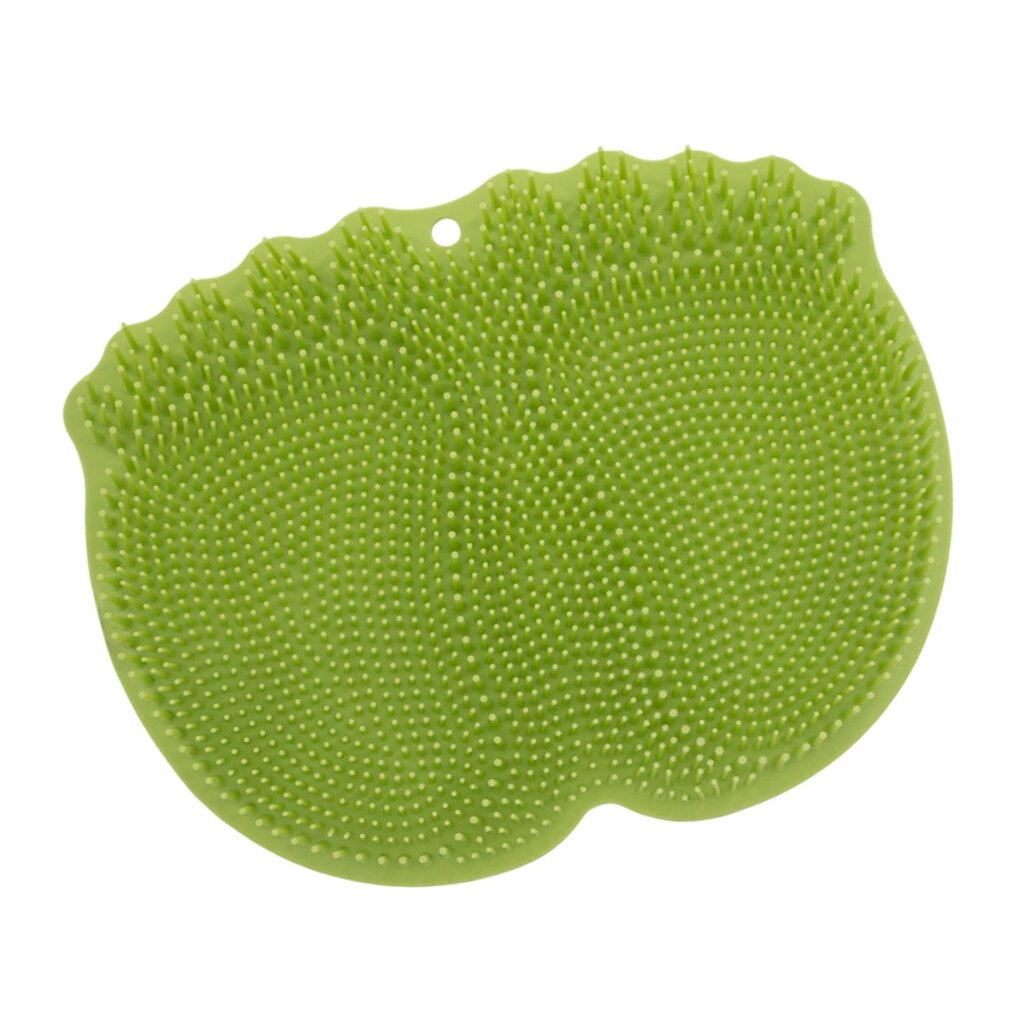 Многоцелевой коврик для мытья ног из полиэтилена, Нескользящие поверхности для Душевой кабинки, Кухни, Бережное отшелушивание, Гигиеническая быстрая очистка