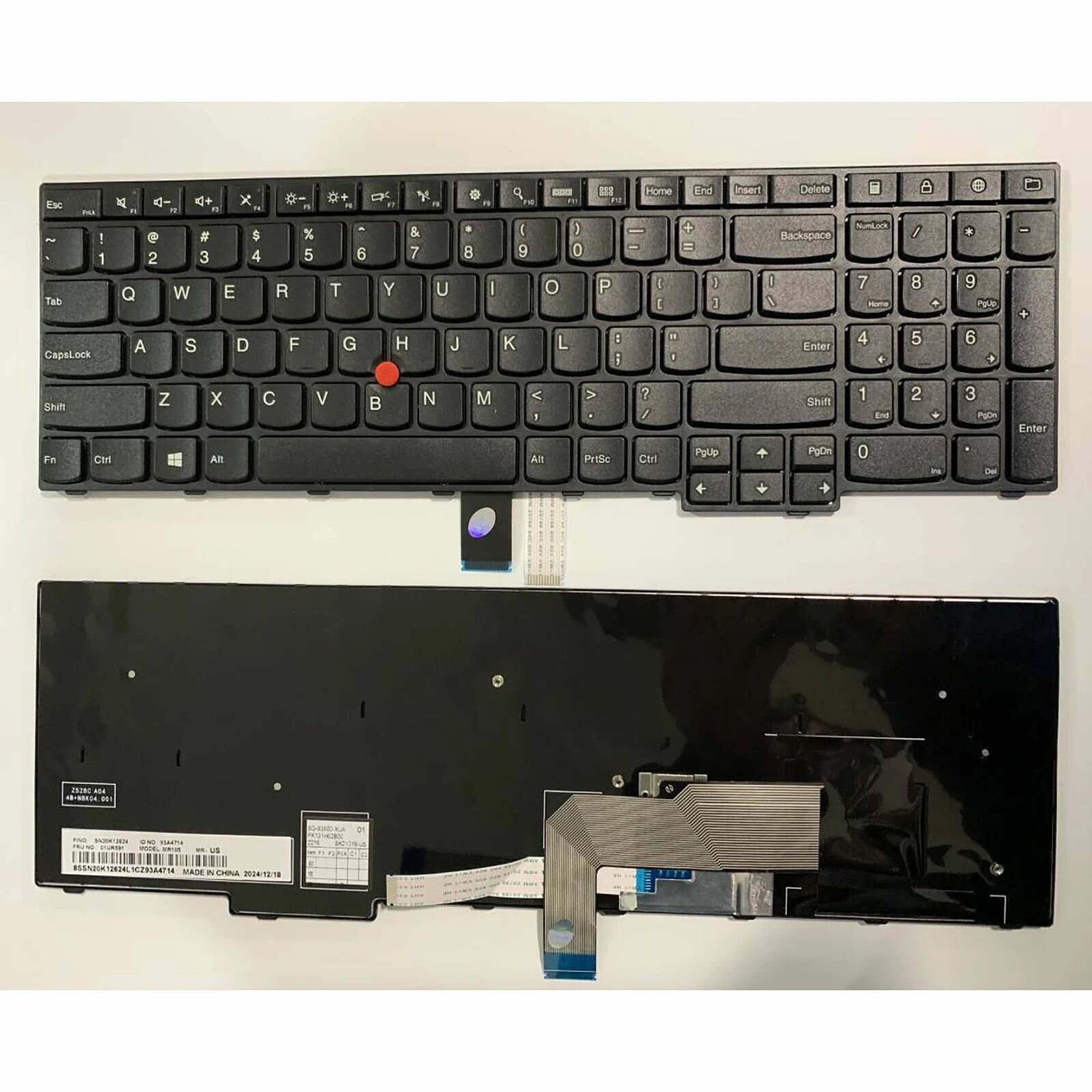 Американская раскладка клавиатуры для ноутбука Lenovo Thinkpad Edge E550 E550C E555 E560 E560P E565 клавиатура ноутбука