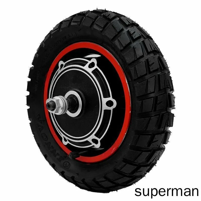 Мотор-колесо 500W 48V 10 дюймов с двойными шинами для гироскутера Kugoo M4 и M4 Pro