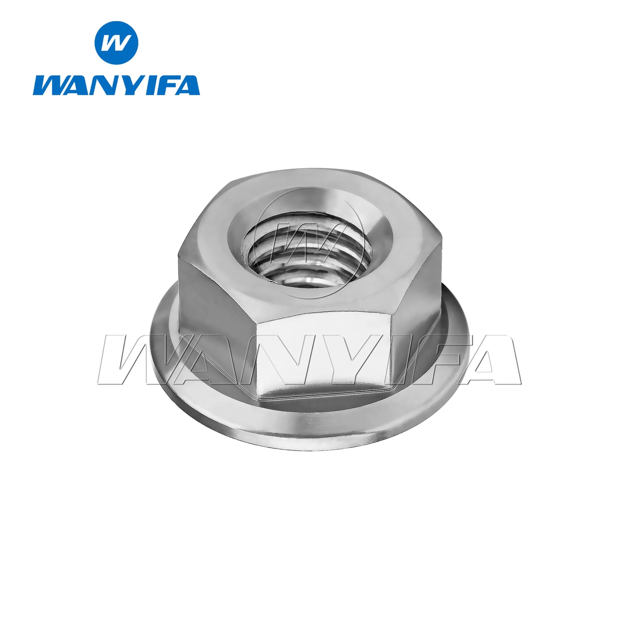 Титановые гайки Wanyifa M5 M6 M8 M10 M12 M14 M16 M16 1.5mm, Titanium