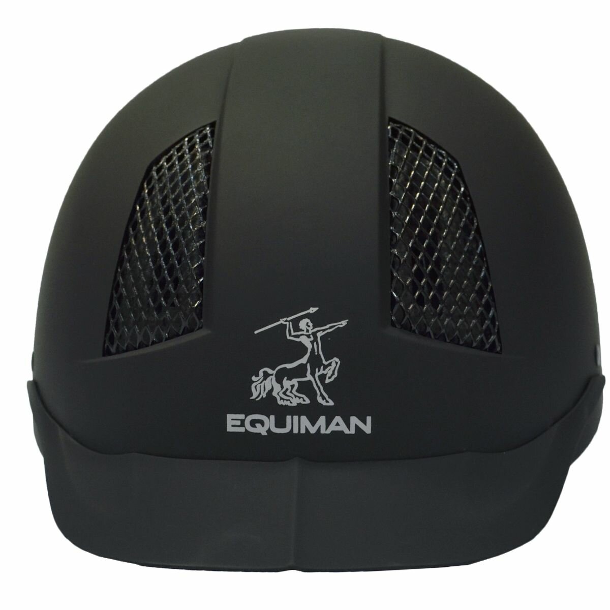Шлем для верховой езды с регулировкой Equiman COOLMAX размер L 59-61 см цвет черный