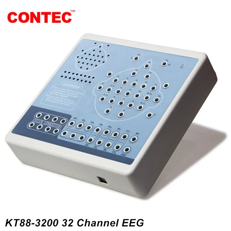Диктофон ЭЭГ Контэк KT88-3200, вилка EU