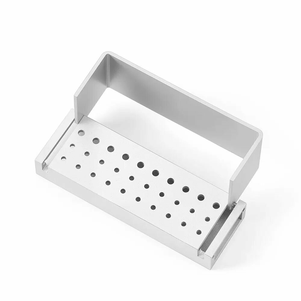 Держатель для стерилизации боров AZDENT, silver, 30 отверстий