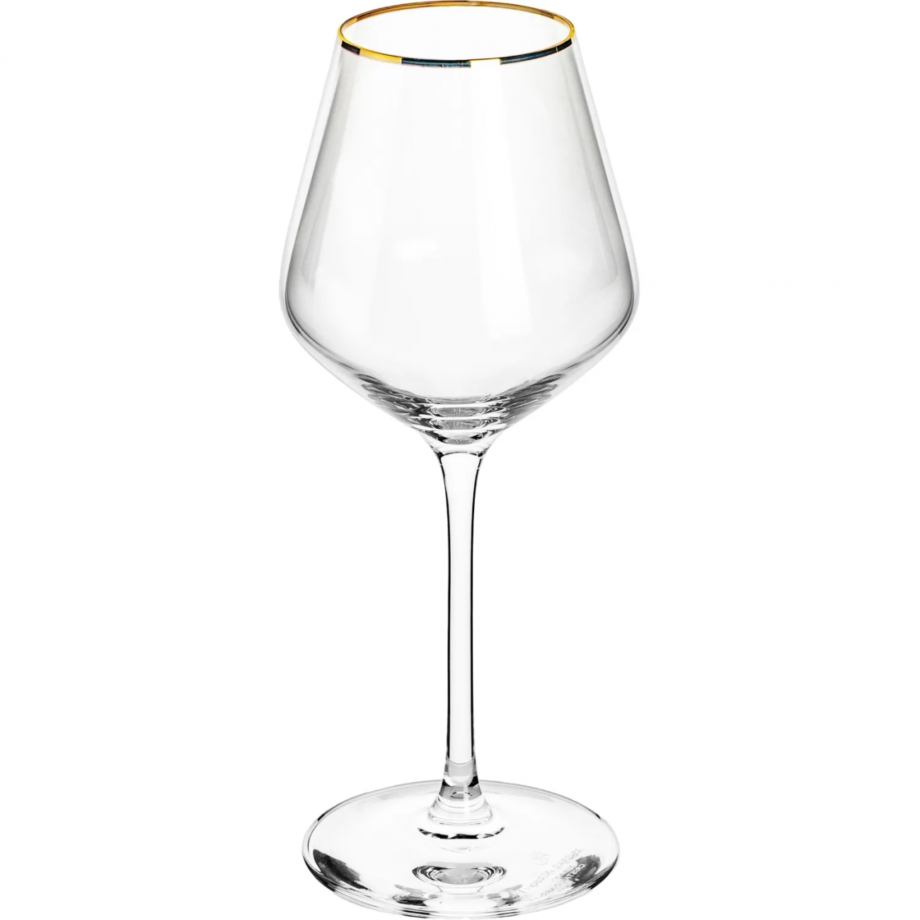 Бокал д/вина ULTIME BORD OR 4шт 380мл Cristal 2400940 P7630