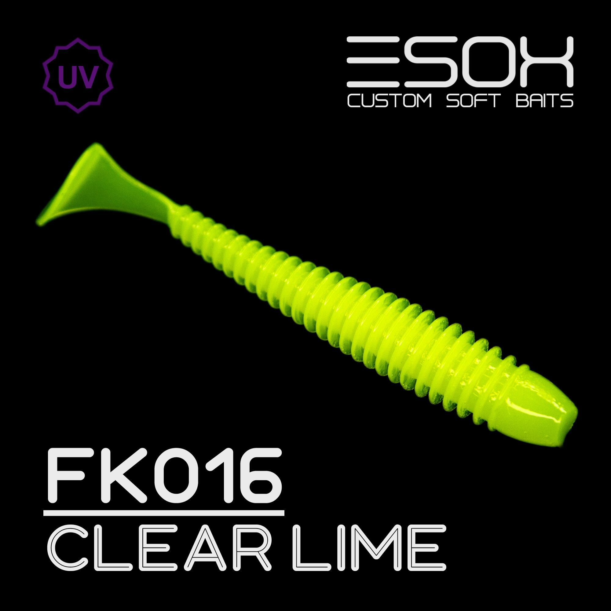 Мягкая приманка для рыбалки ESOX Swinky 3.2" (80мм) 6 шт