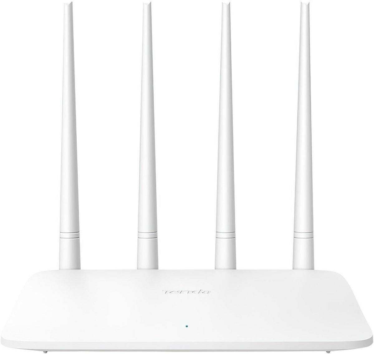 Беспроводной маршрутизатор Tenda F6, 802.11n 300Mbps 2.4 ГГц 3xLAN белый
