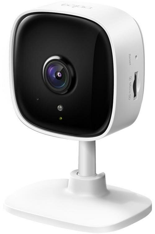 Камера видеонаблюдения IP TP-Link Tapo C110, 2304x1296, 3.3мм, микрофон, динамик, ИК 10м, 3Мп, 1/2.8 CMOS, внутренняя, Wi-Fi, белый