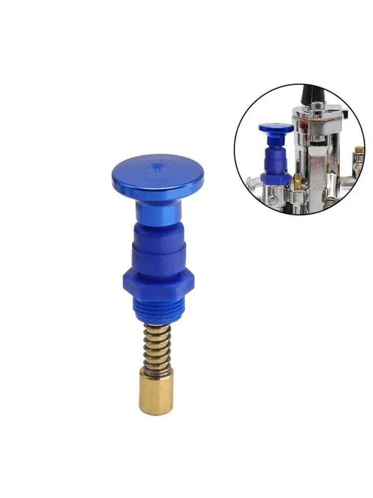 Рычаг управления подсосом с кнопкой