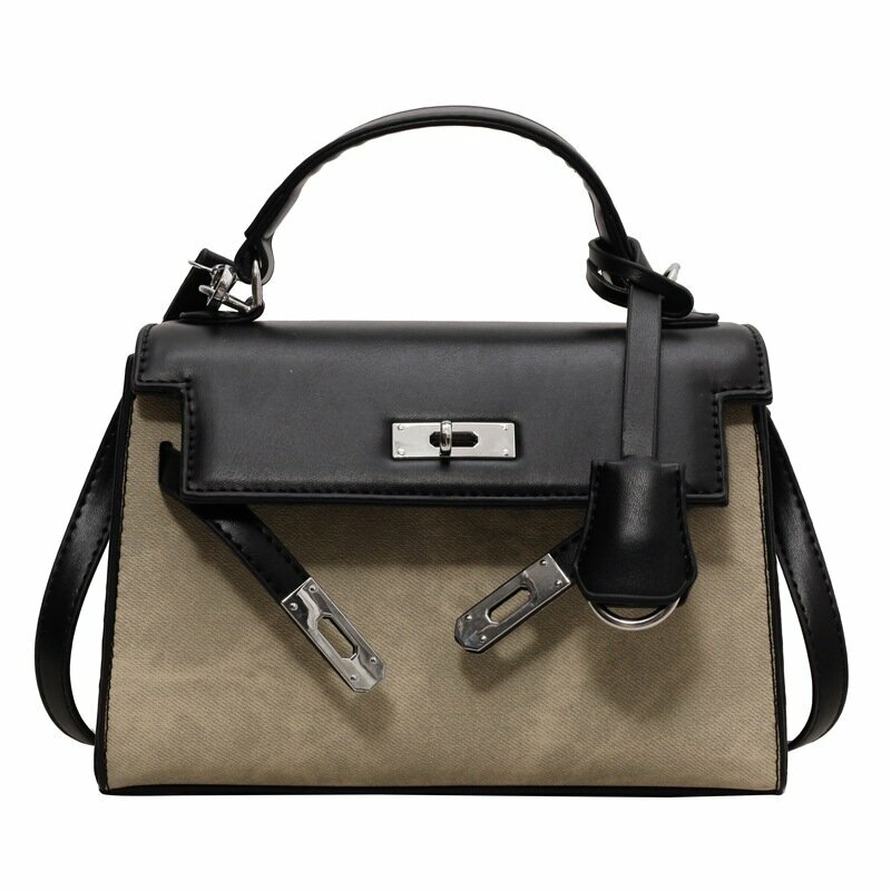 Ретро-сумка-клатч женская модная сумка Kelly bag высокого класса через плечо