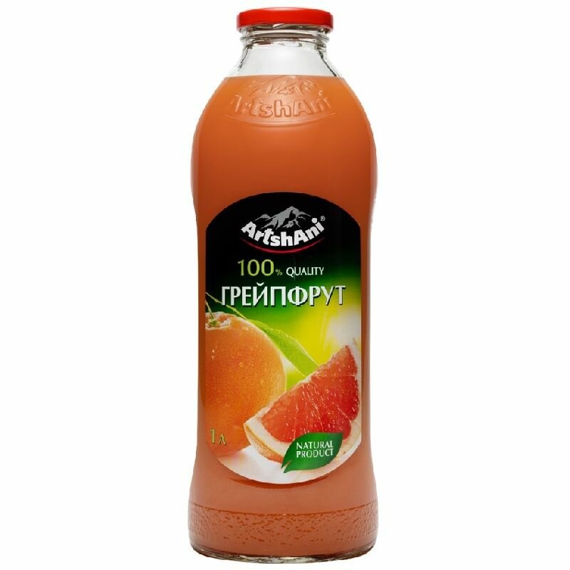Нектар ARTSHANI грейпфрутовый /стекло/ 1л